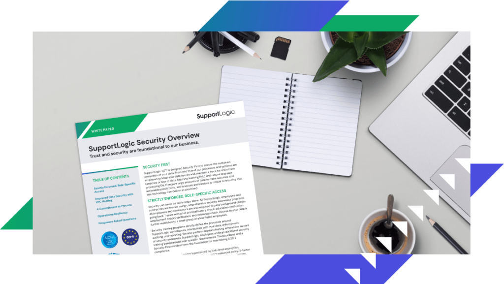 Data Management and Security Practices | SupportLogic