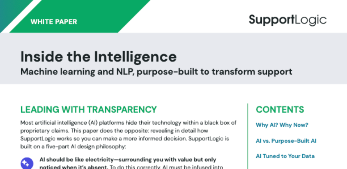 Experience Management Resource Center | SupportLogic