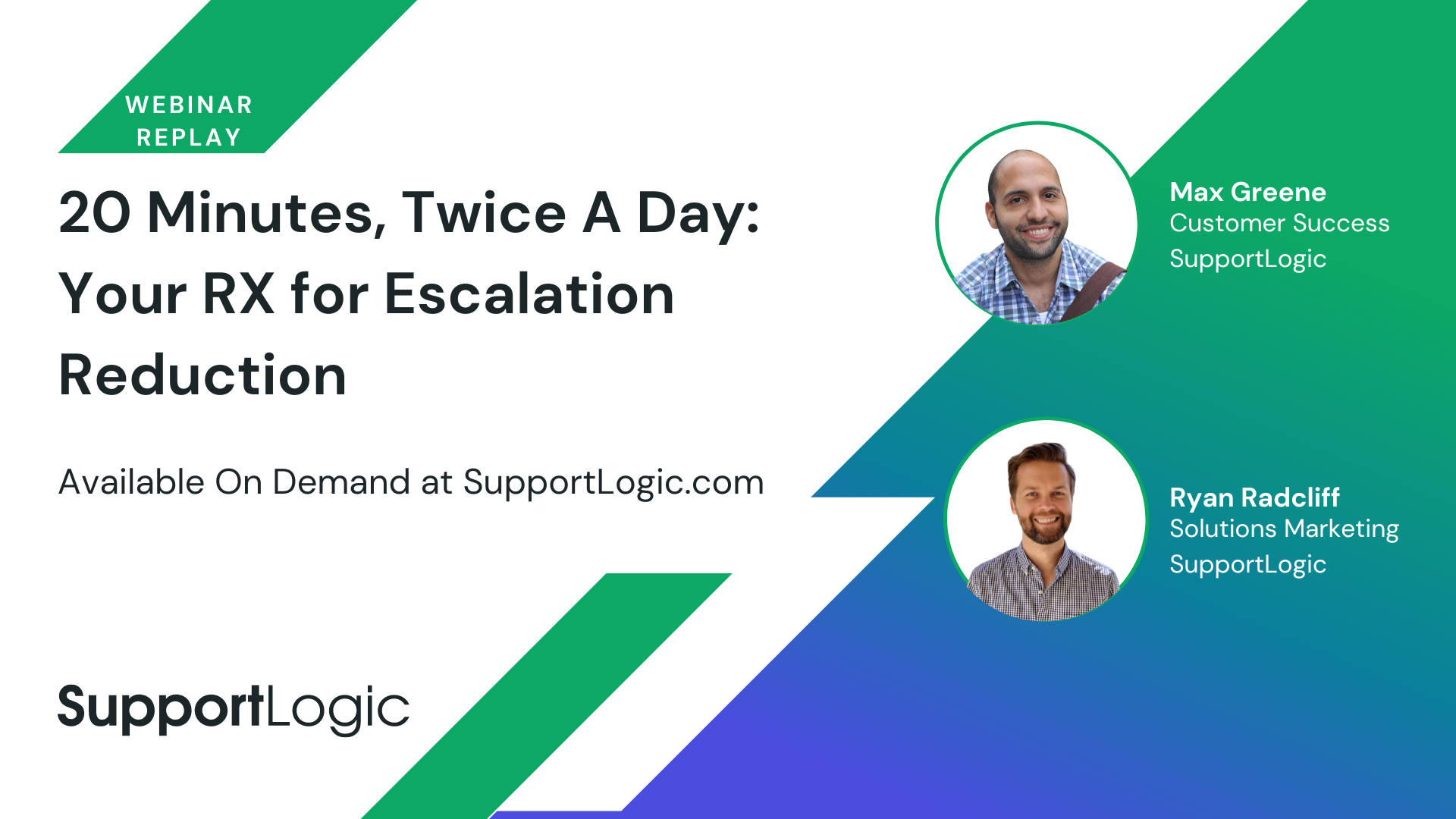 Reduce Support Escalations with 20 Minutes, Twice a Day | SupportLogic